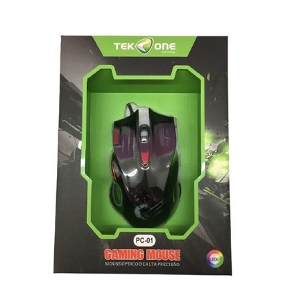 Mouse Gamer C/Fio TekOne PC01 | Shopee Brasil