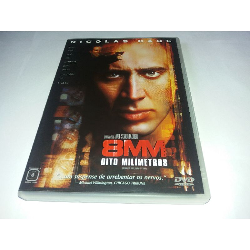 Dvd - 8 mm (Oito Milimetros ) - 1999 - Nicolas Cage - Joaquin Phoenix ...