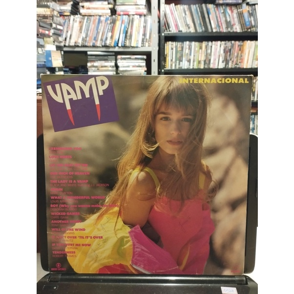 LP trilha sonora internacional vamp | Shopee Brasil