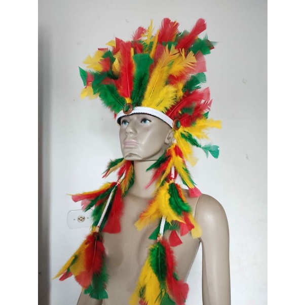 Penacho Caboclo Umbanda e candomblé | Shopee Brasil