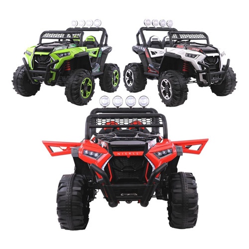 Carrinho Elétrico Infantil Quadriciclo Utv 4x4 2 Lugares 12v | Shopee ...