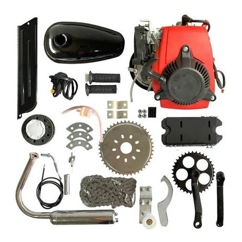 Kit Motor Para Bicicleta Motorizada 49cc Bike 4 Tempos | Shopee Brasil