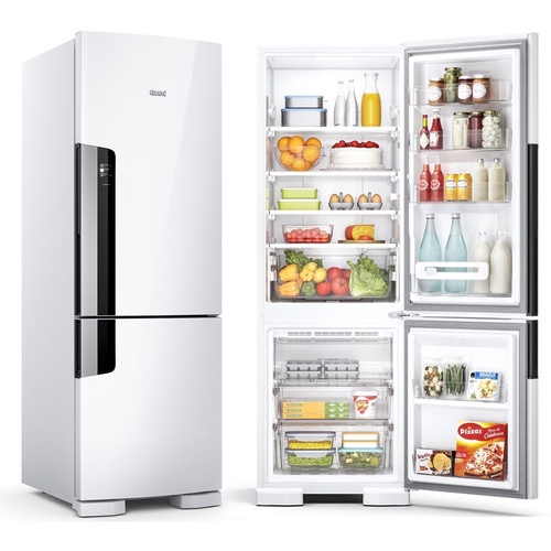 Geladeira Com Freezer Invertido Frost Free Consul 397 L 110v | Shopee ...