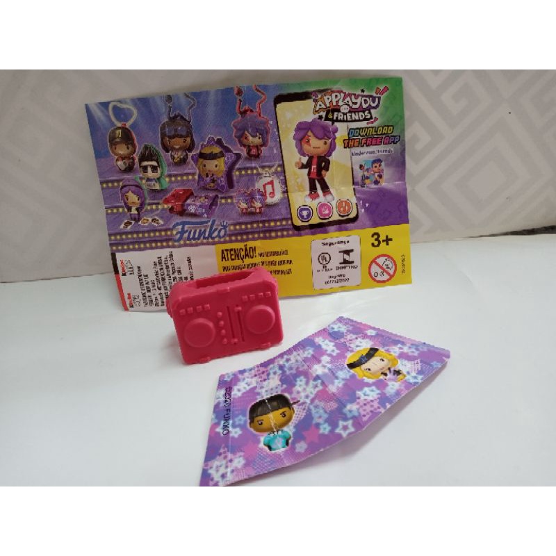 kinder ovo Applaydu Funko (série VU 428 C) | Shopee Brasil