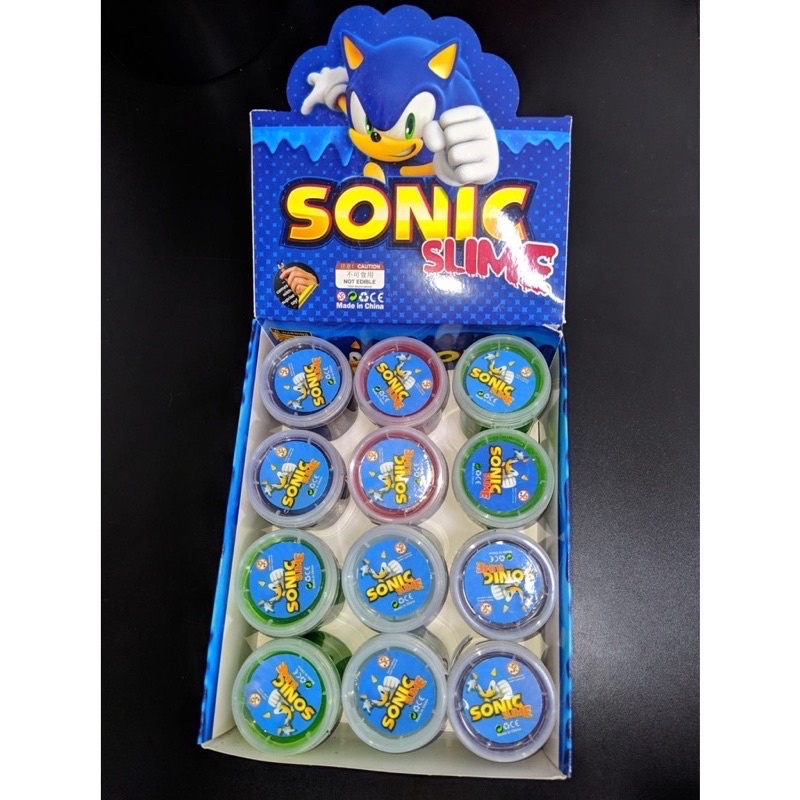 Slime Sonic com Surpresa ( 40 unidades ) | Shopee Brasil