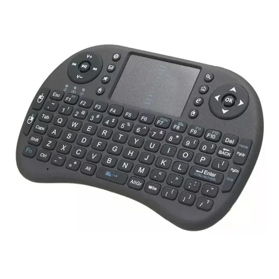 Mini Teclado Wireless Mouse Para Smart Tv/notebook/iPad | Shopee Brasil