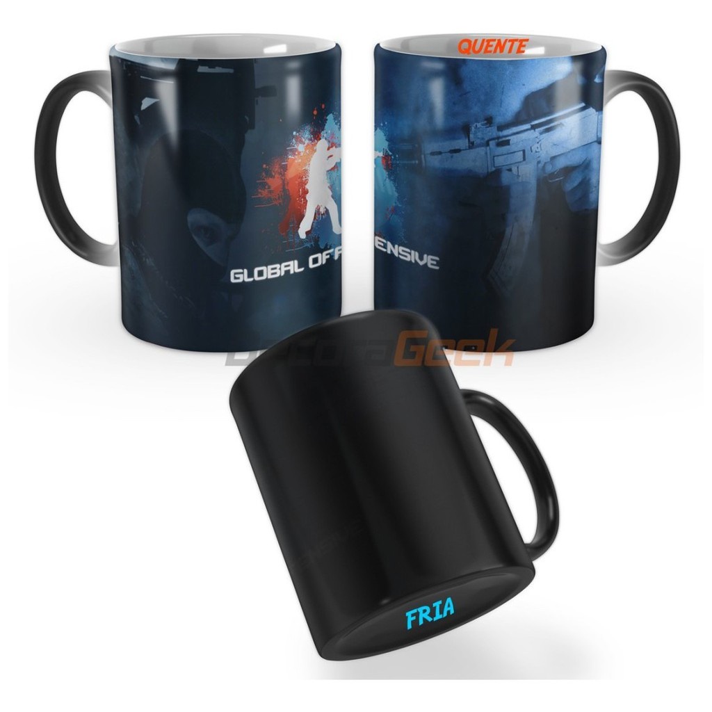 Caneca Mágica Counter Strike Global Offensive Cs Go | Shopee Brasil