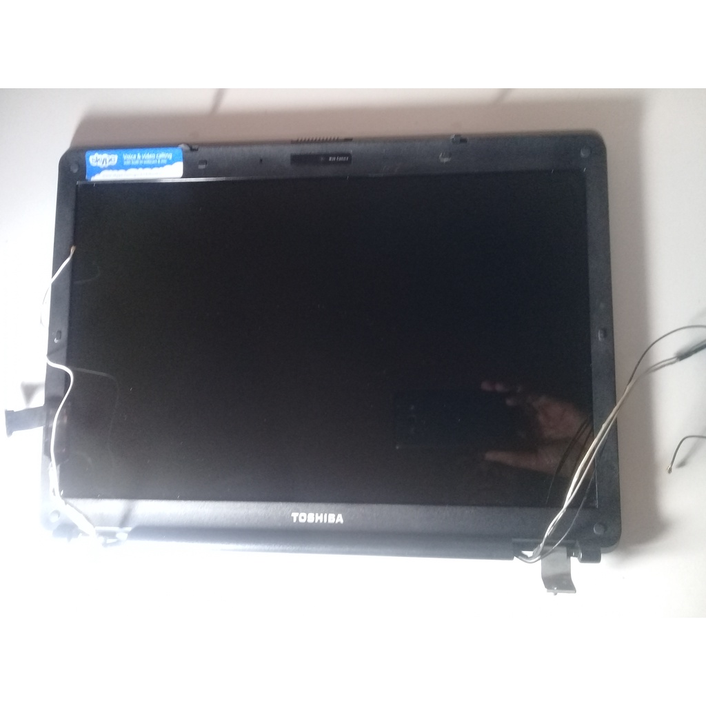 tela mais tampa da tela +cabo flat hastes moldura completa notebook ... tela mais tampa da tela +cabo flat hastes moldura completa notebook ...