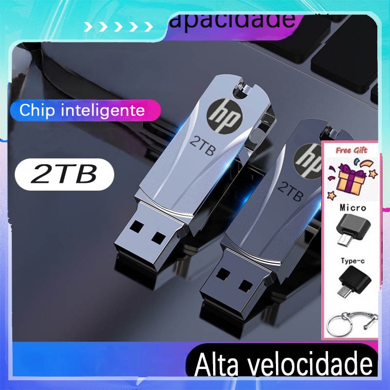 Pen Drive HP pendrive HD Externo 2tb Pen Drive 2tb HD Externo | Shopee ...