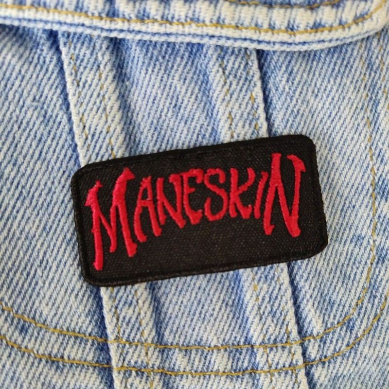 maneskin banda de rock patch patche bordado termocolante | Shopee Brasil