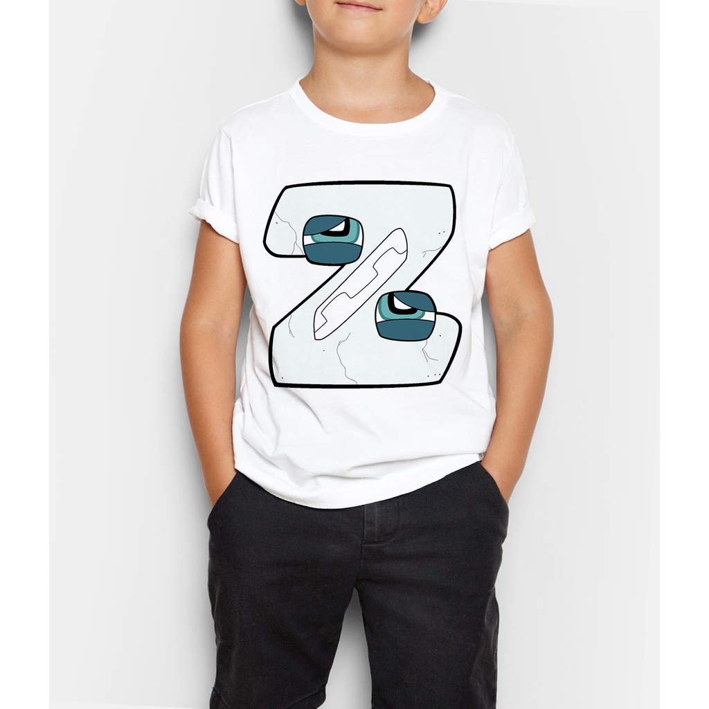Camiseta Alphabet Lore Alfabeto Letra Z - LK 036 | Shopee Brasil