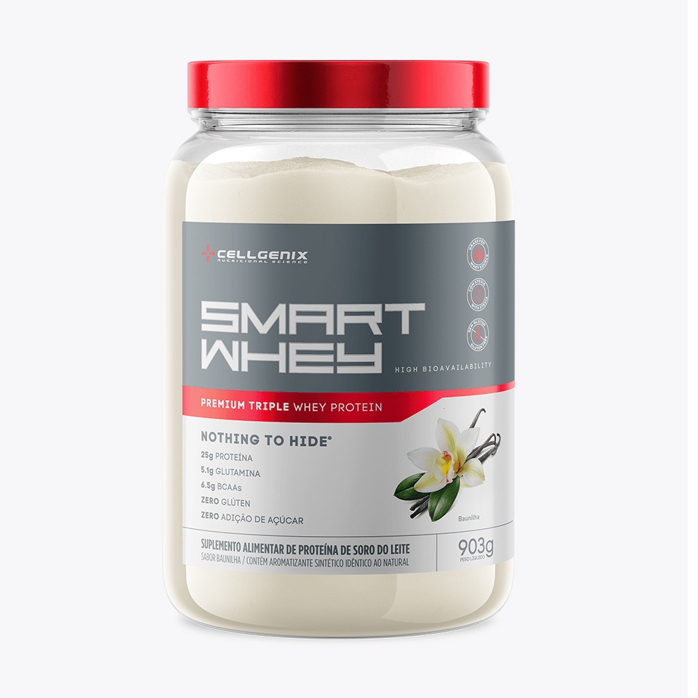 Whey Protein Smart 903g - Cellgenix | Shopee Brasil