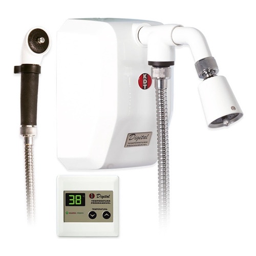 Ducha Inteligente Digital Chuveirinho Kdt 8800w 220v Branco | Shopee Brasil