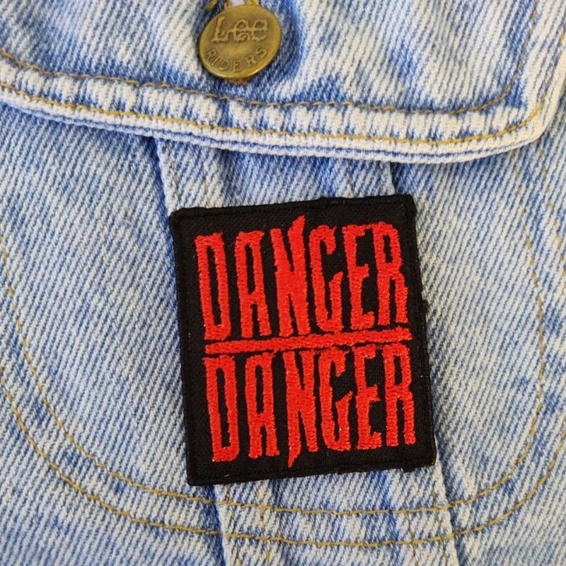 danger danger banda de rock patch patche bordado termocolante | Shopee ...