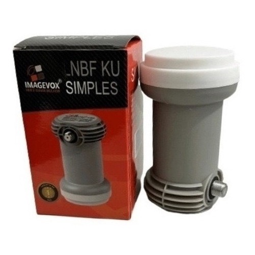 Lnb Banda Ku Simples Universal Imagevox - Hd E Digital | Shopee Brasil