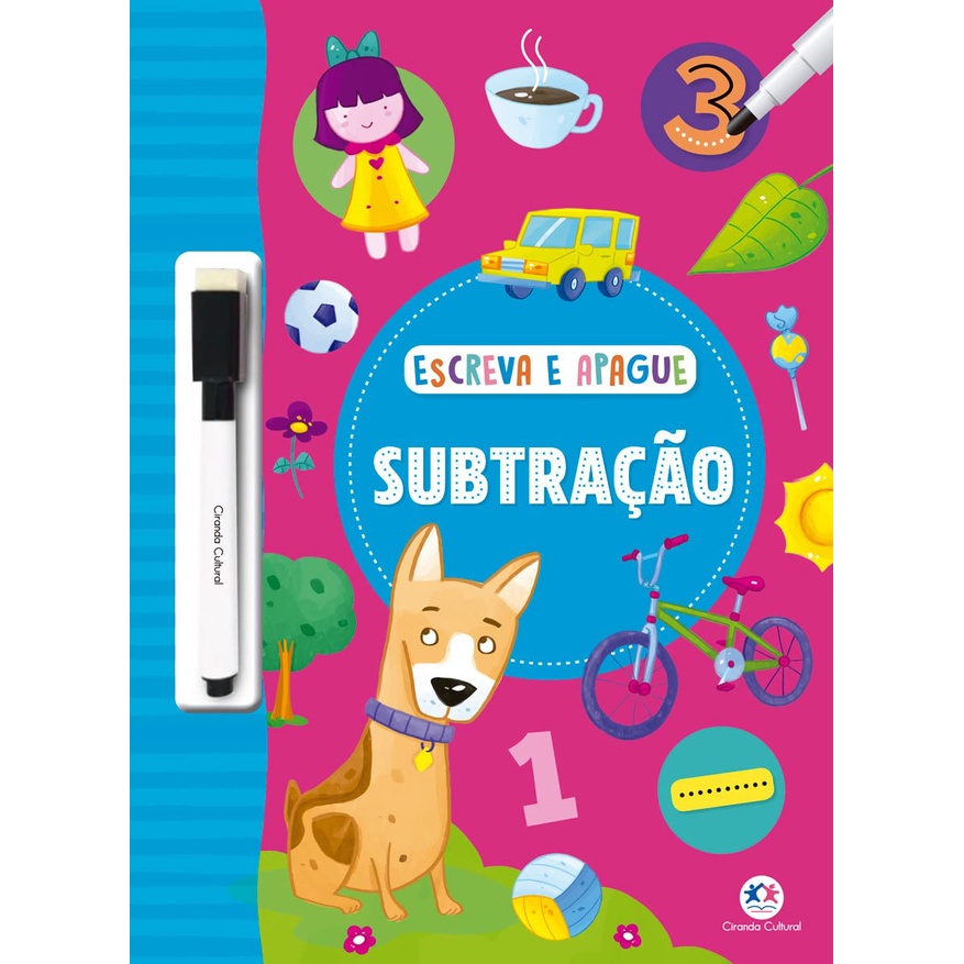 Livro Escreva E Apague - Subtracao | Shopee Brasil Livro Escreva E Apague - Subtracao | Shopee Brasil