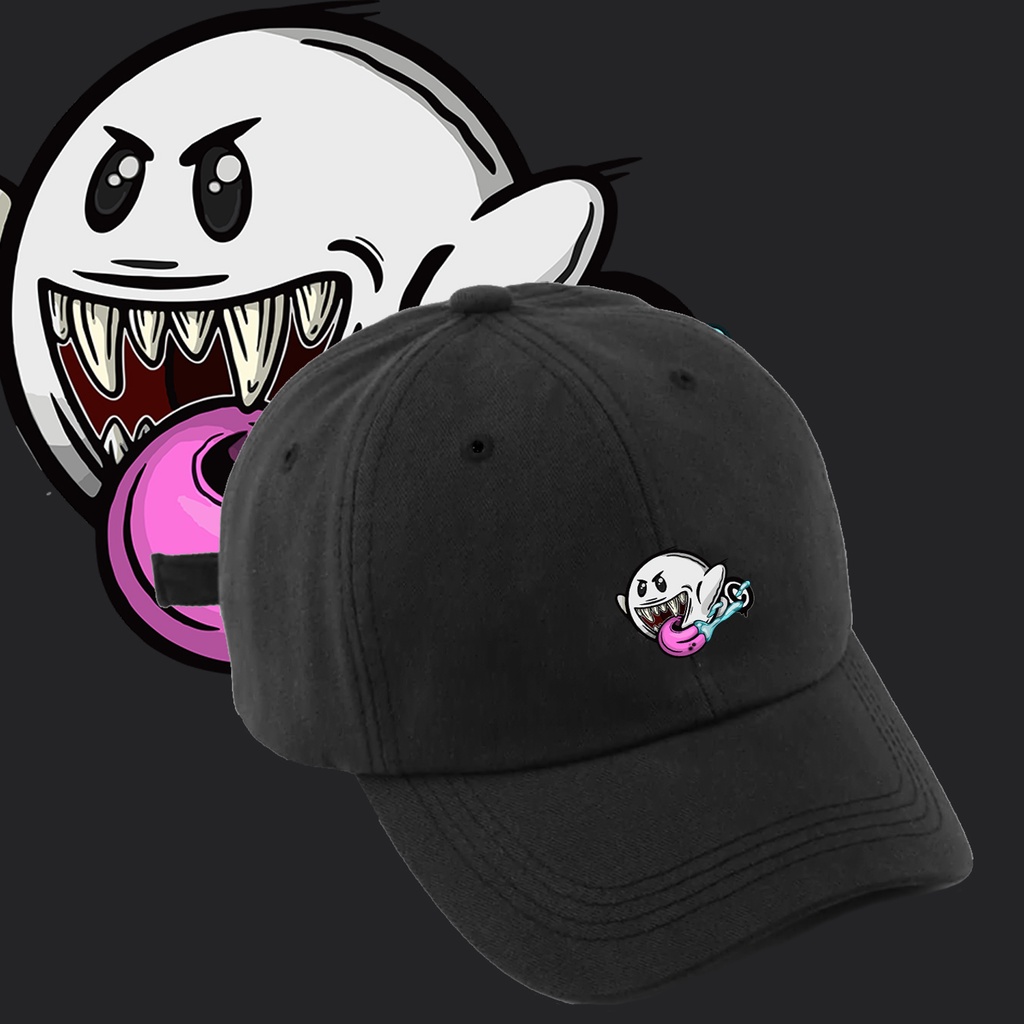 Boné Masculino Fantasminha Branco Swag Lingua para Fora Babando ...