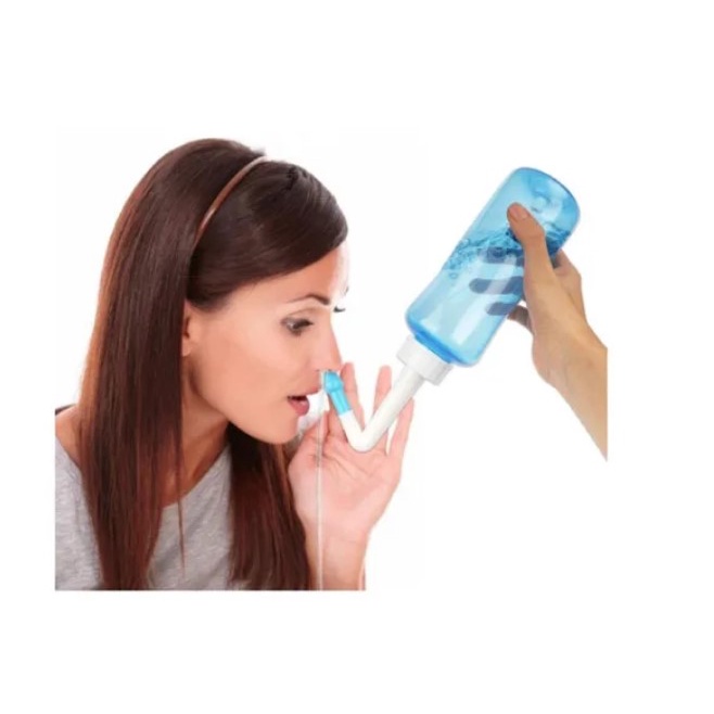 Limpeza Nasal Para Crianças E Adultos, 300ml, Evitar Rinite Alívio ...