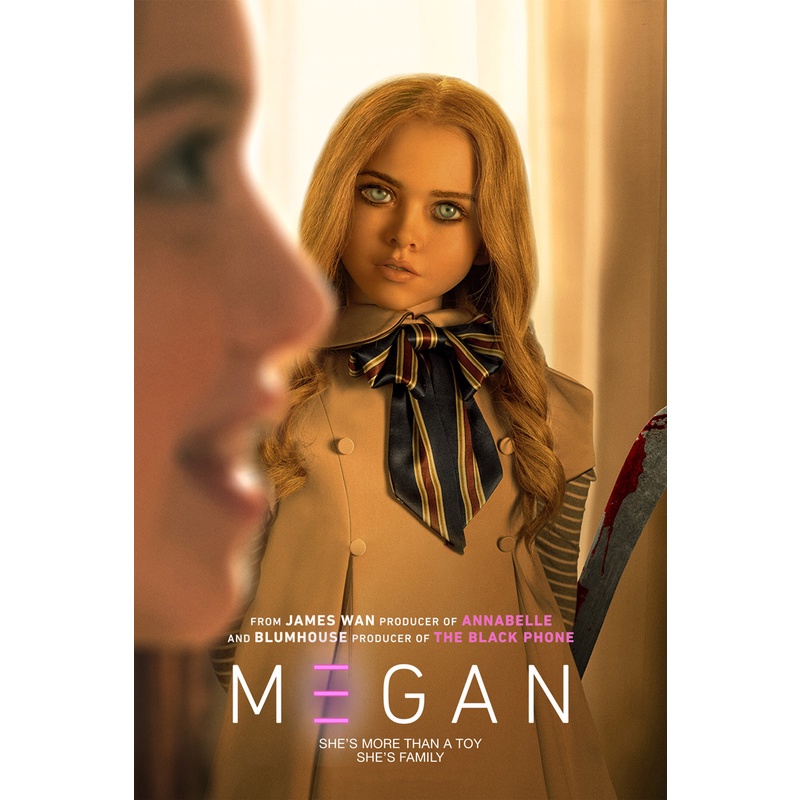 Poster Cartaz M3GAN Megan B | Shopee Brasil