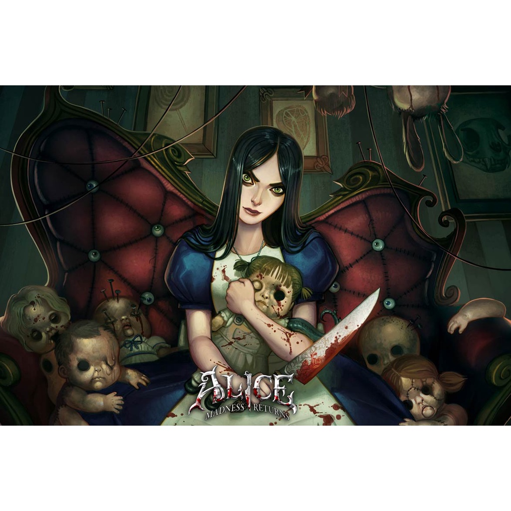 Poster Cartaz Jogo Alice Madness Returns C | Shopee Brasil