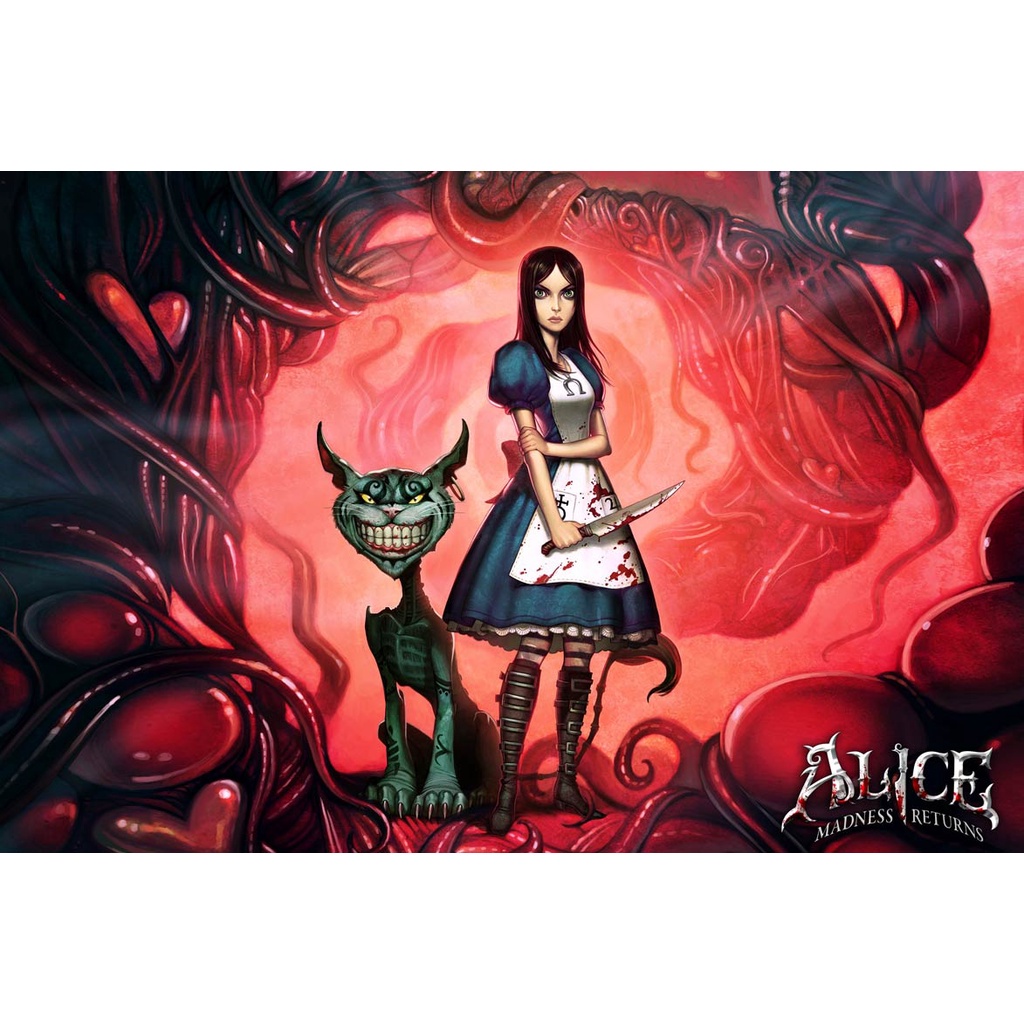 Poster Cartaz Jogo Alice Madness Returns B | Shopee Brasil