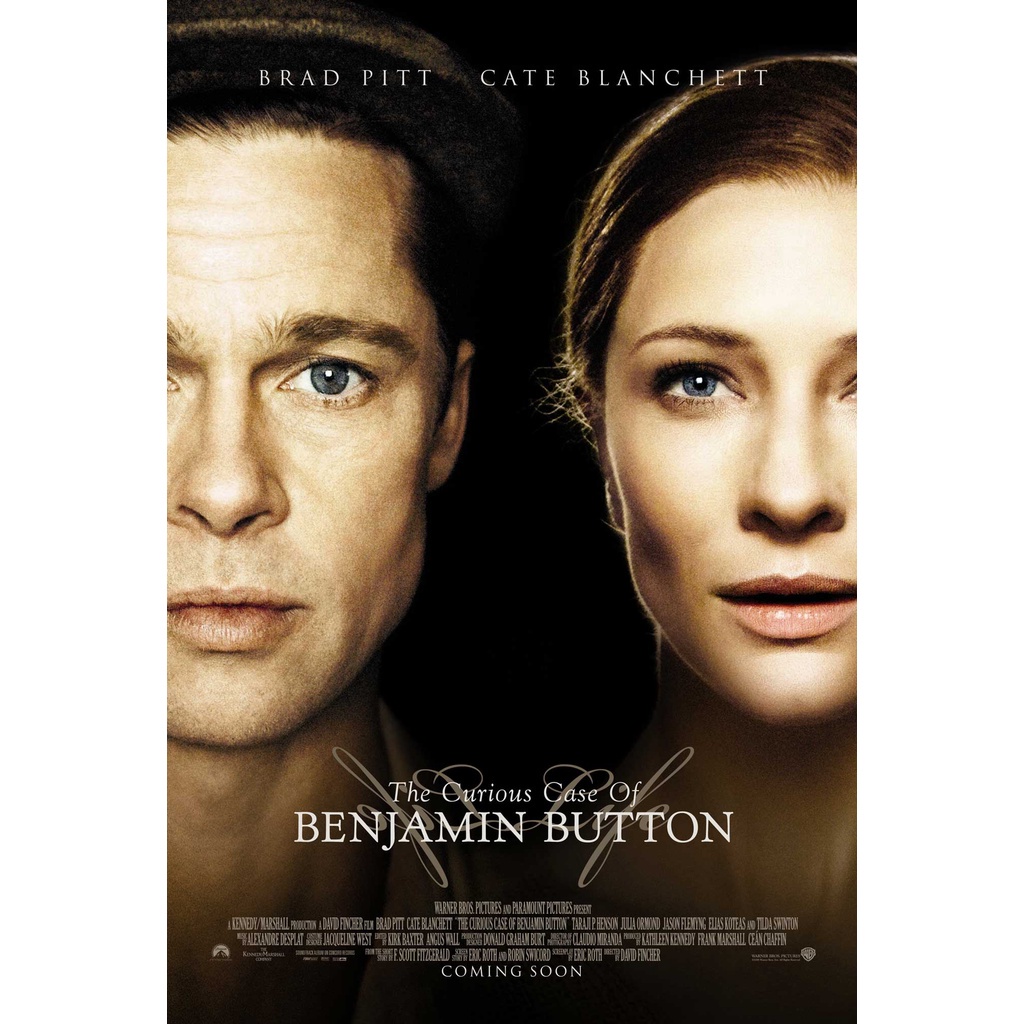 Poster Cartaz O Curioso Caso de Benjamin Button A | Shopee Brasil