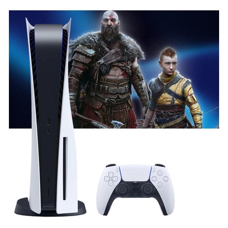 Sony Playstation 5 825gb God Of War Ragnarok Bundle Mídia Física | Shopee Brasil