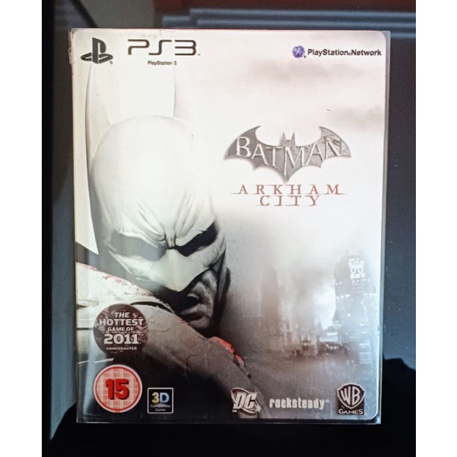 Jogo PS3 Steelbook Batman Arkham City - Desconto no Preço