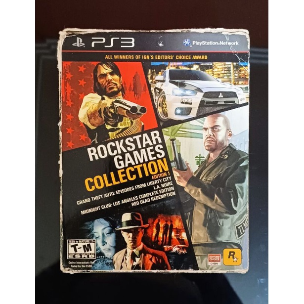 Jogo PS3 Rockstar Games Collection: Red Dead Redemption, Midnight Club ...