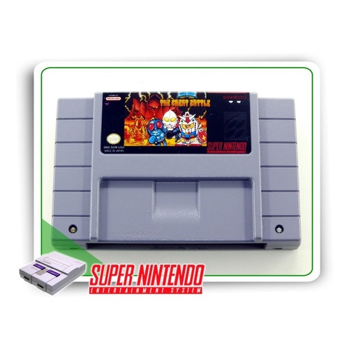 Sd The Great Battle Original Super Nintendo Snes - Repro | Shopee Brasil