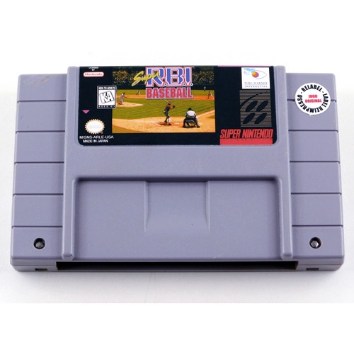 Super Rbi Baseball Original Super Nintendo Snes - Escorrega o Preço