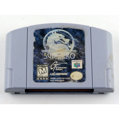 Mortal Kombat Mythologies Of Sub-zero Orig. Nintendo 64 N64 | Shopee Brasil