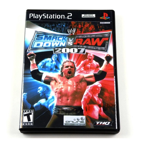 Wwe Smackdown Vs Raw Original Playstation 2 Ps2 | Shopee Brasil