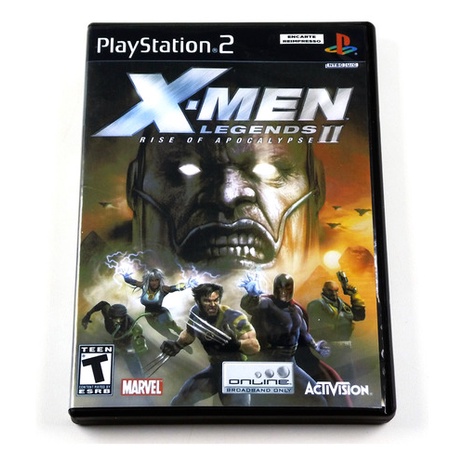 X-men Legends Ii 2 Rise Of Apocalypse Playstation 2 Ps2 | Shopee Brasil