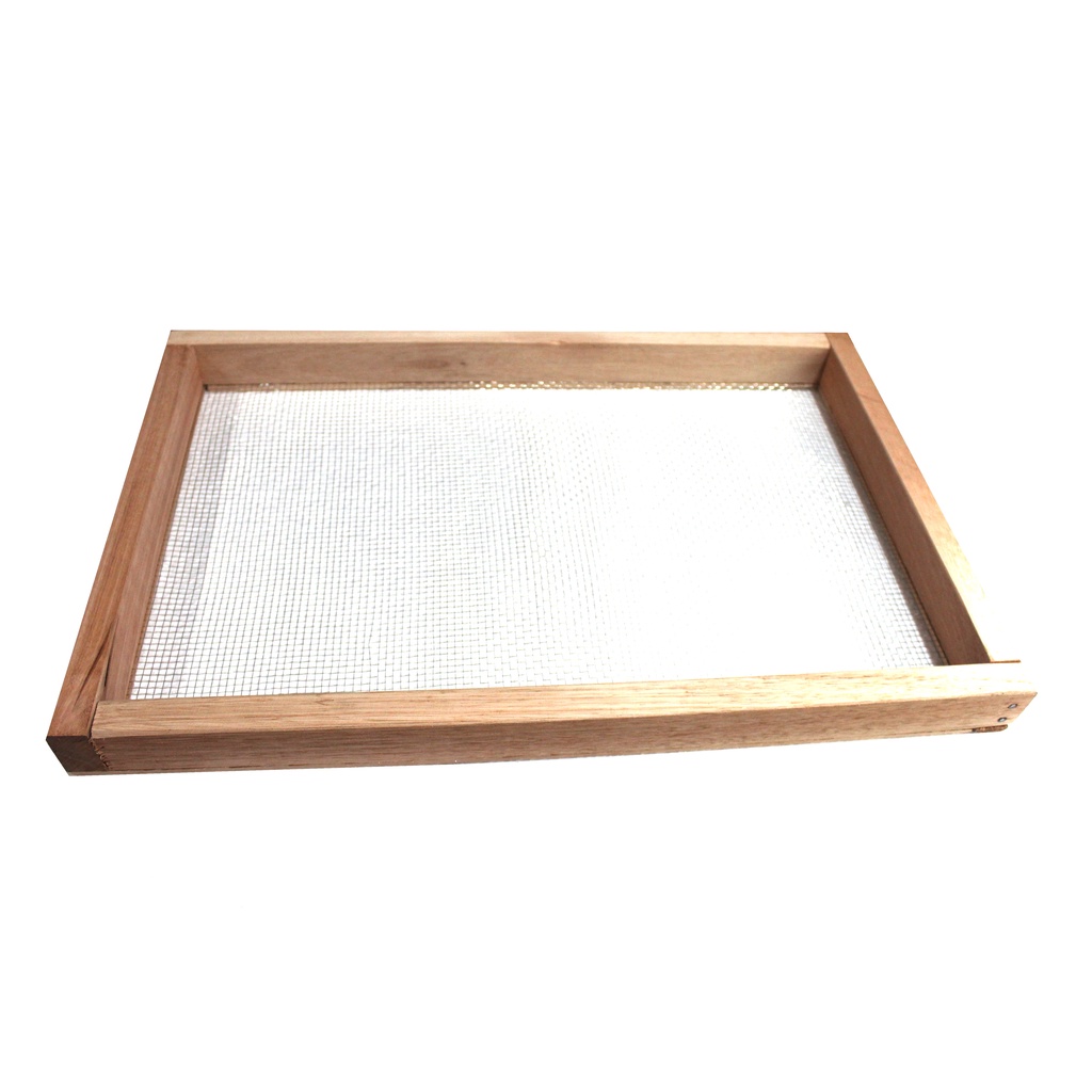 Peneira Retangular Madeira/aço P/areia 60x40cm Malha 05 | Shopee Brasil