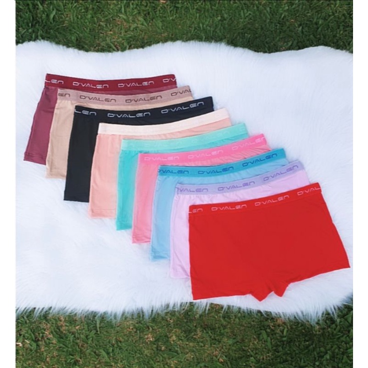 Kit 5 Calcinha Box Feminina Calcinha Shortinho Adulto Calcinha Boxer Cueca Feminina | Shopee Brasil