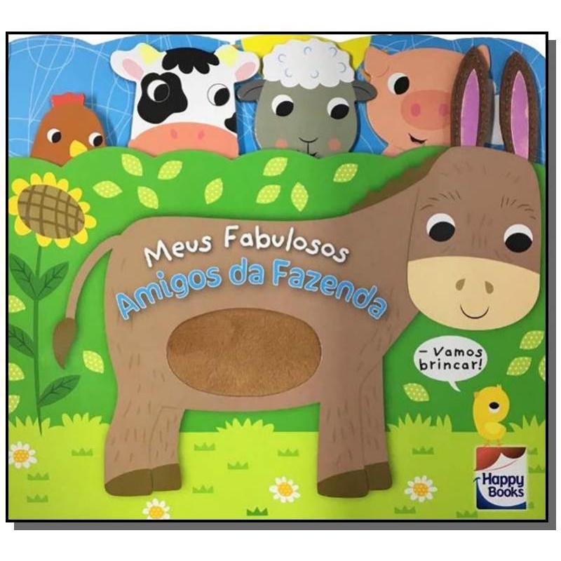 Meus Fabulosos Amigos Da Fazenda - Happy Books | Shopee Brasil