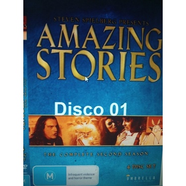 Dvd Amazing Stories - A 2ª Temporada Legendado | Shopee Brasil