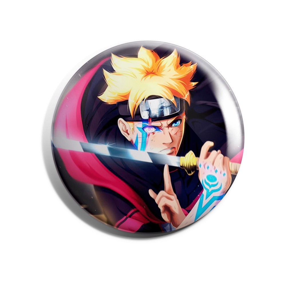 Bottom BORUTO SHIPPUDEN Bottons 3,5 cm botton (broche alfinete) botons ...