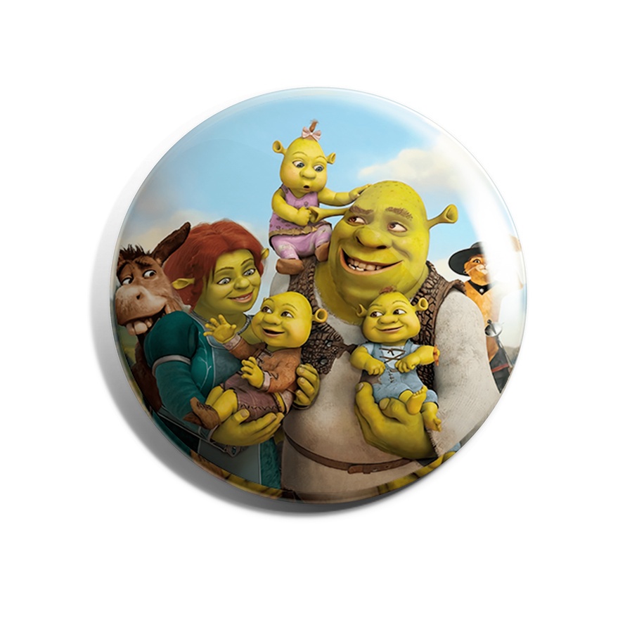 Bottons SHREK E A FAMÍLIA bottom 3,5 cm botom (broche alfinete button ...