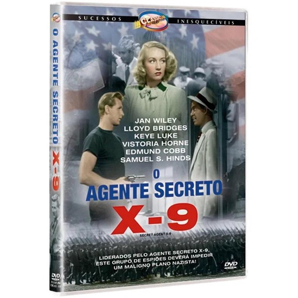 O AGENTE SECRETO X-9 - DVD | Shopee Brasil