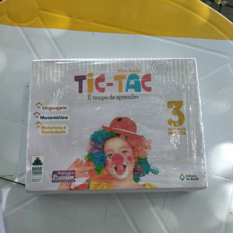 TIC TAC INFANTIL 3 ( LIVRO DO PROFESSOR) | Shopee Brasil