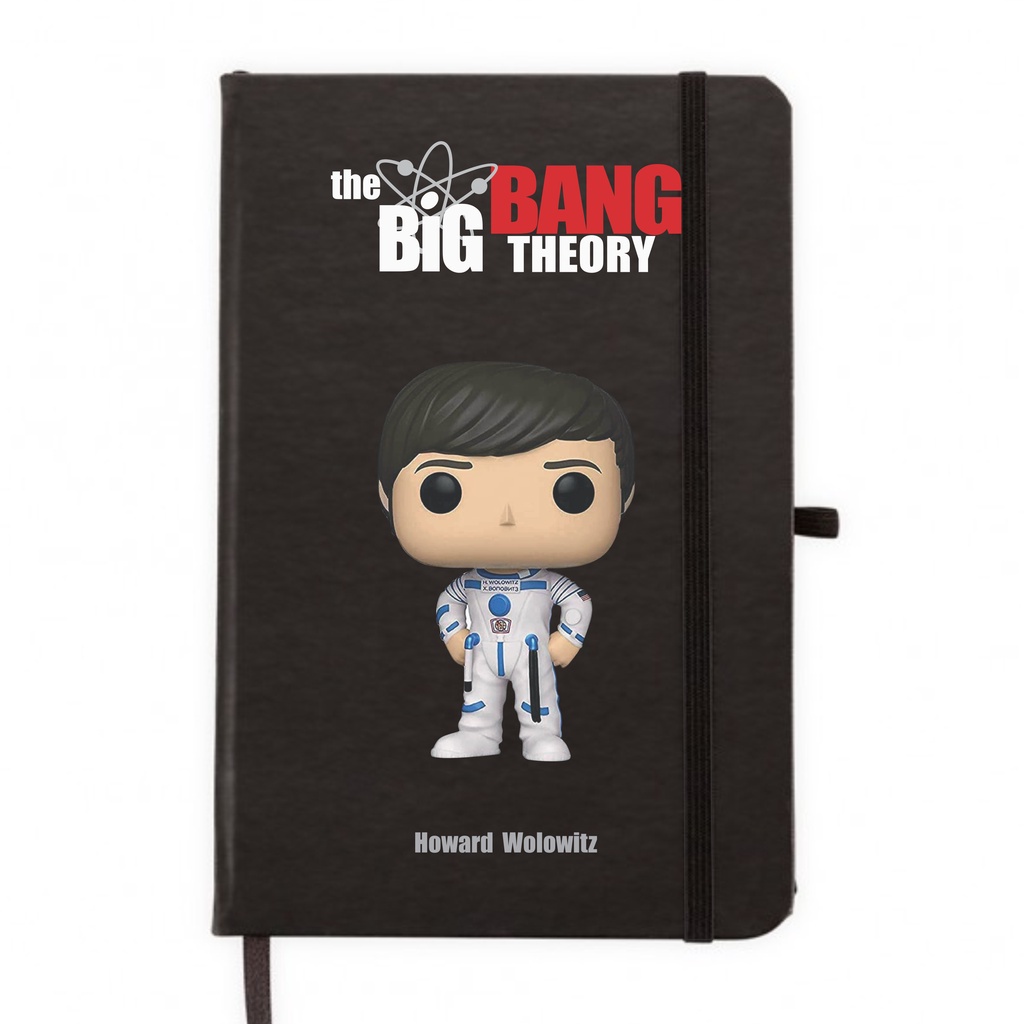 Caderneta Moleskine Howard Wolowitz - The Big Bang Theory | Shopee Brasil