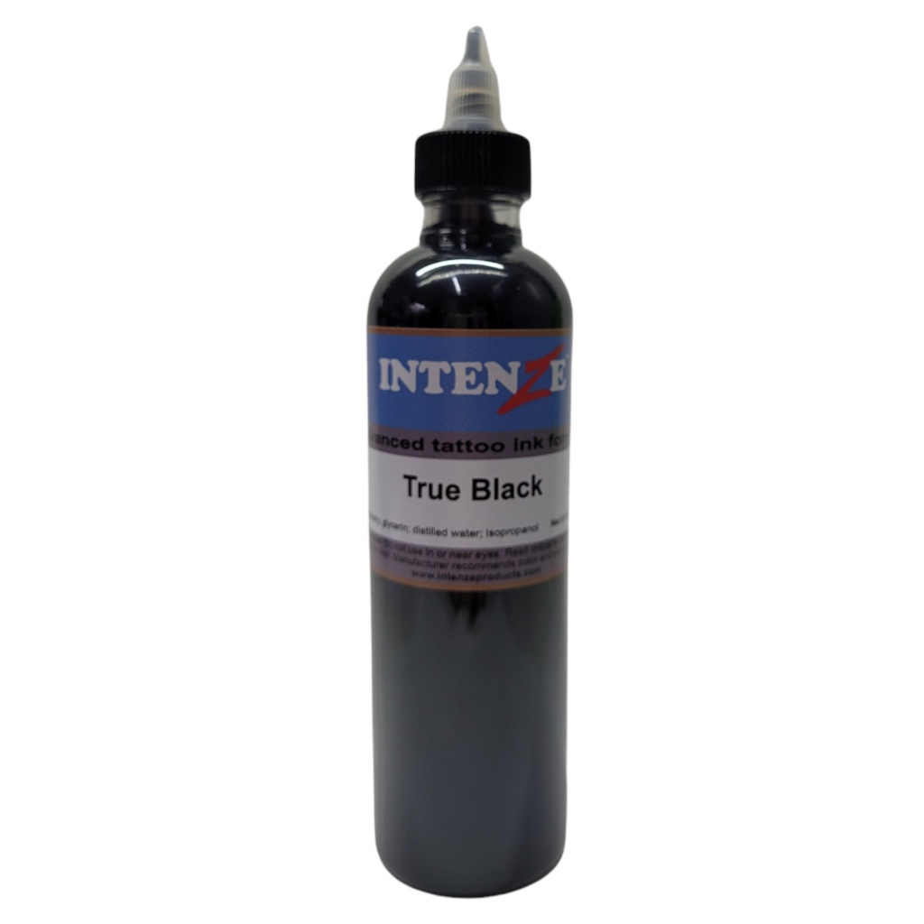 Frasco Tinta Tatuagem Zuper Intenze True Black 240ml | Shopee Brasil