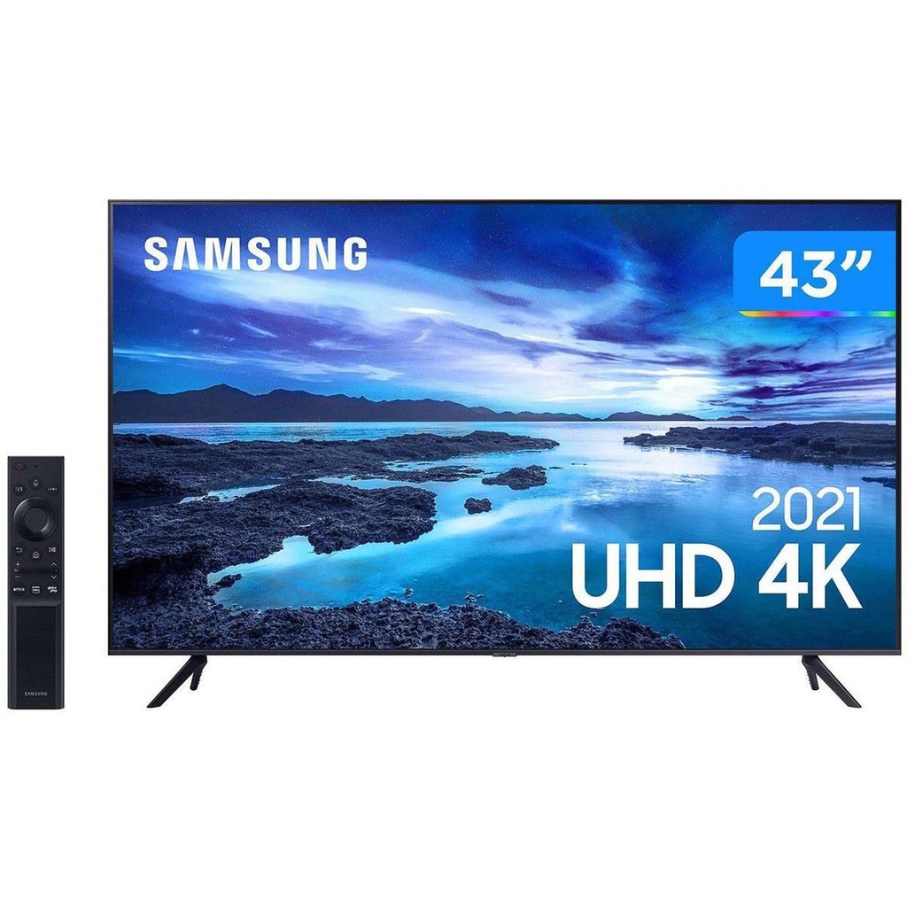 Smart TV Samsung 43 polegadas UHD 4K | Shopee Brasil
