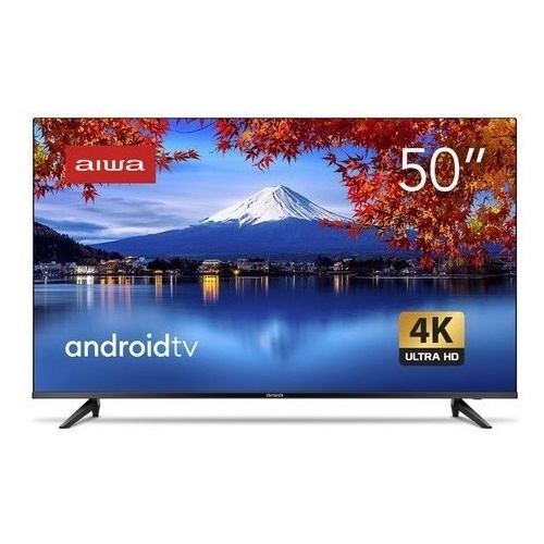Smart Tv Aiwa 50 Android 4k Hdr10 Dolby Aws-tv-50-bl-02-a | Shopee Brasil
