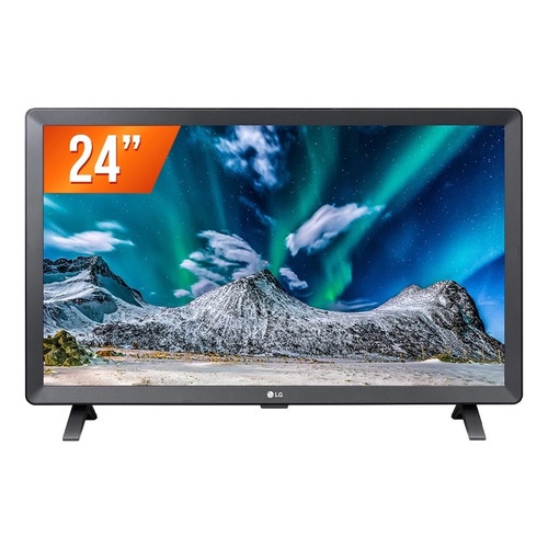 Smart Tv LG 24tq520s 24 Led Hd Wi-fi Hdmi Preto | Shopee Brasil