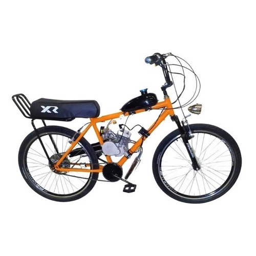 Bicicleta Motorizada 80cc Motor Banco Xr New Bike | Shopee Brasil