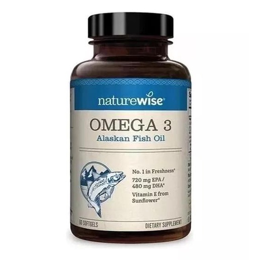 Omega 3 Cápsula 60 Nature Wise | Shopee Brasil