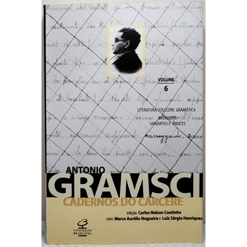 Cadernos do cárcere Vol. 6 (Antonio Gramsci) | Shopee Brasil